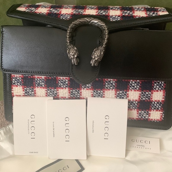 Gucci | Bags | Authentic Gucci Tweed | Poshmark